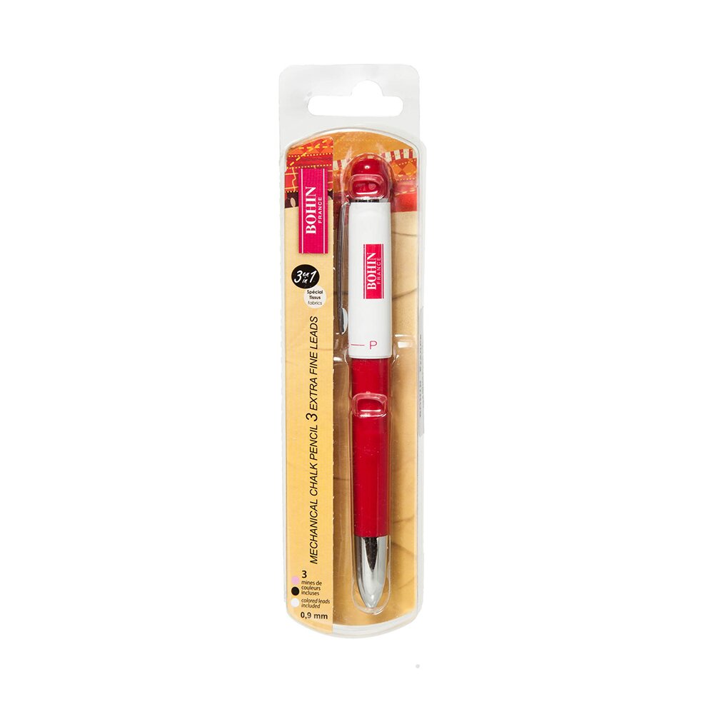 Mechanical Chalk Pencil 3 in 1 - w/3 leads - Access Commodities